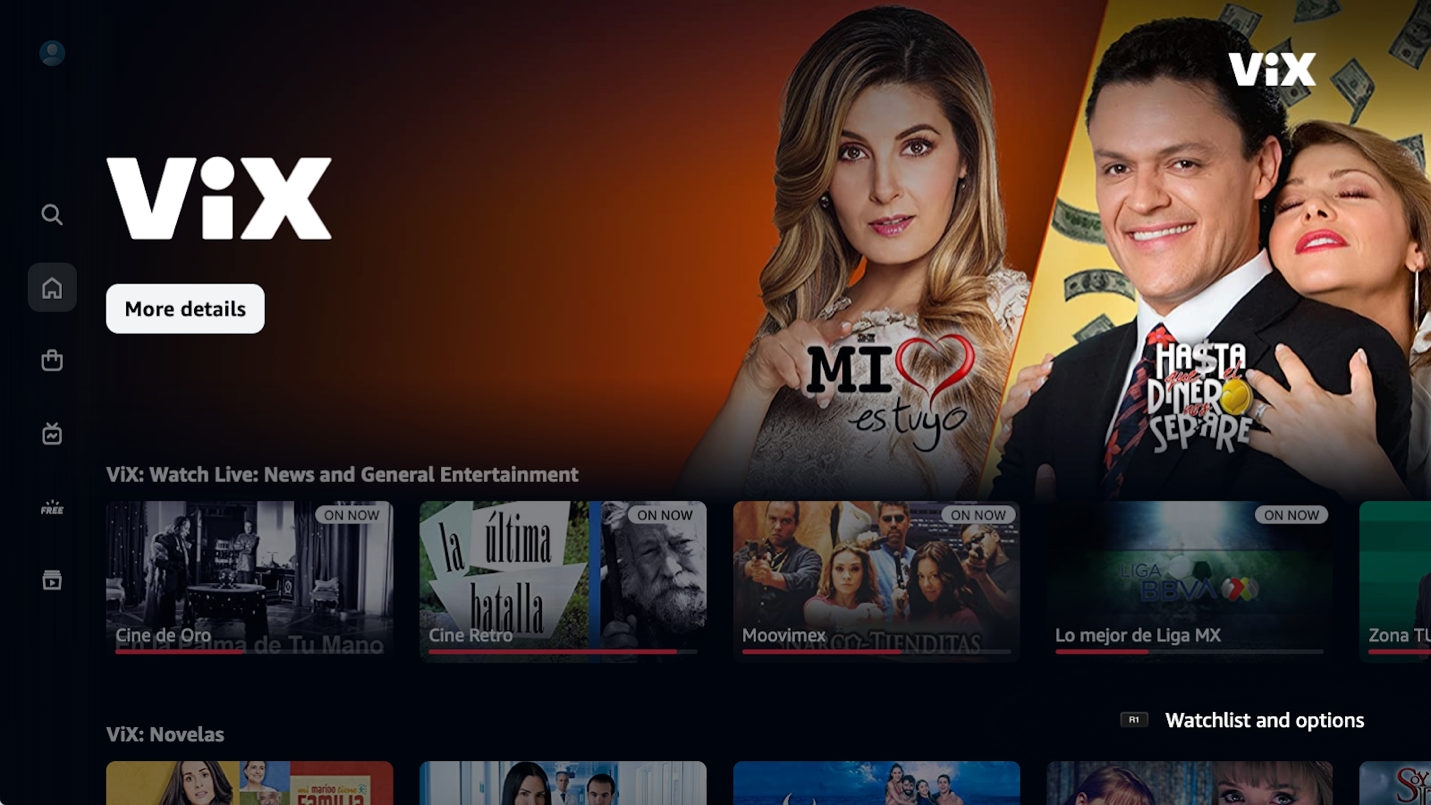 Prime Video ha añadido ViX a su Plataforma | Viva Phoenix