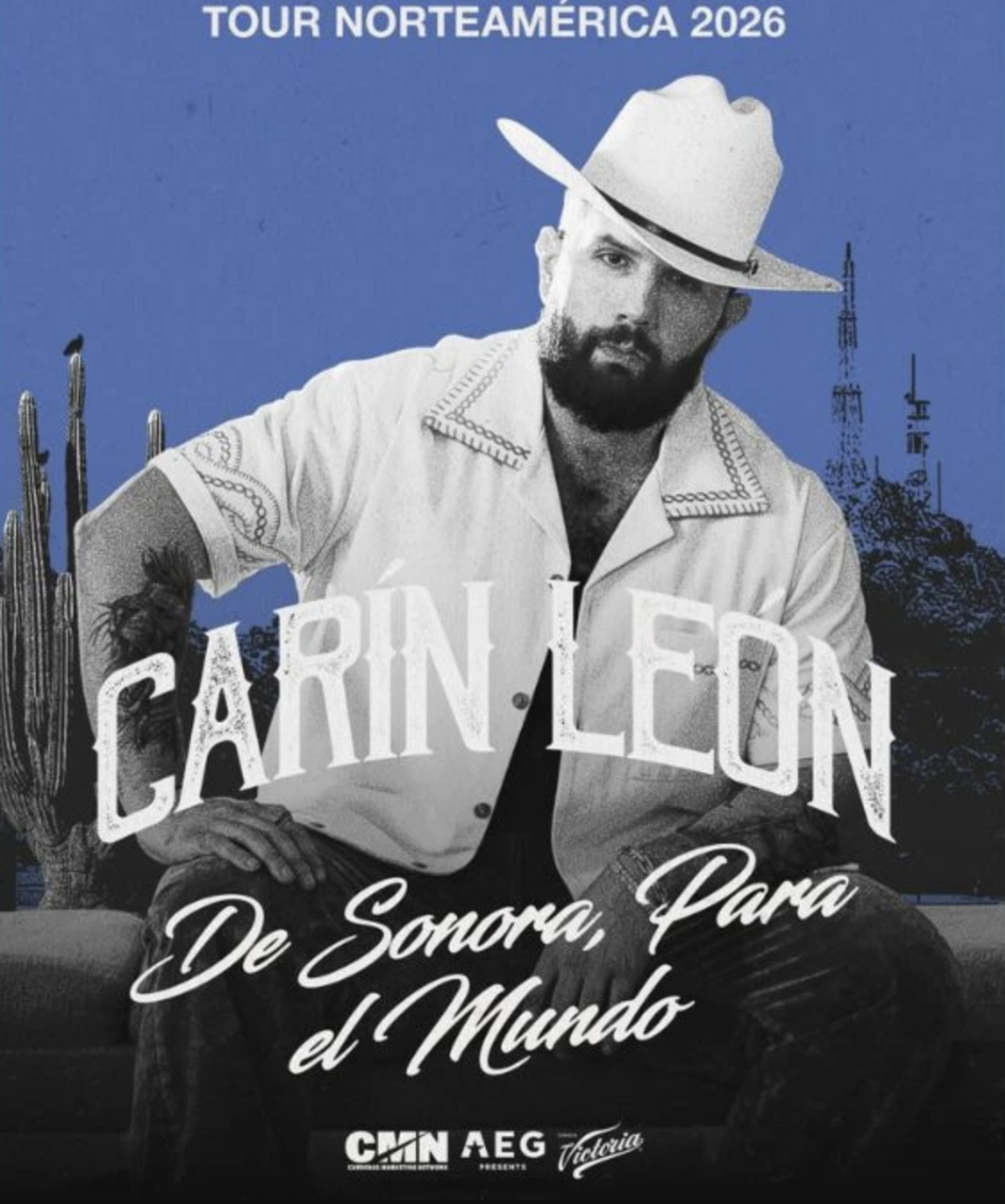 Carín León Brings His “De Sonora Para el Mundo” 2026 Tour to Desert ...